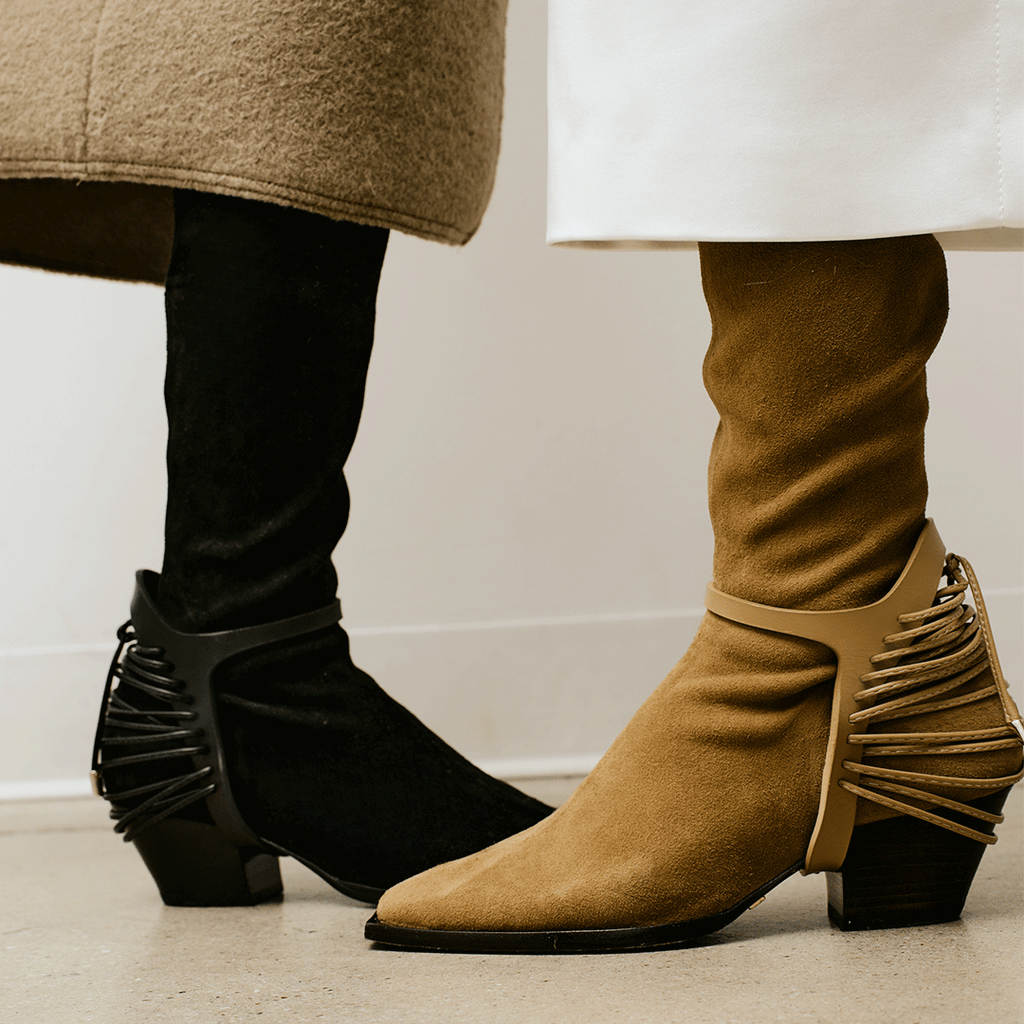 Cara Tall Knee High Boot in Moc Brown – DANIELLA SHEVEL