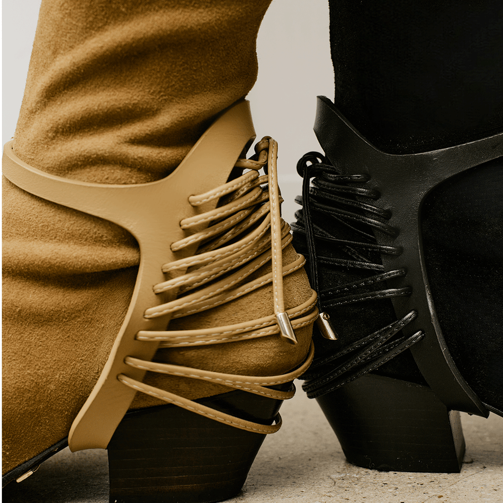 Cara Tall Knee High Boot in Black – DANIELLA SHEVEL