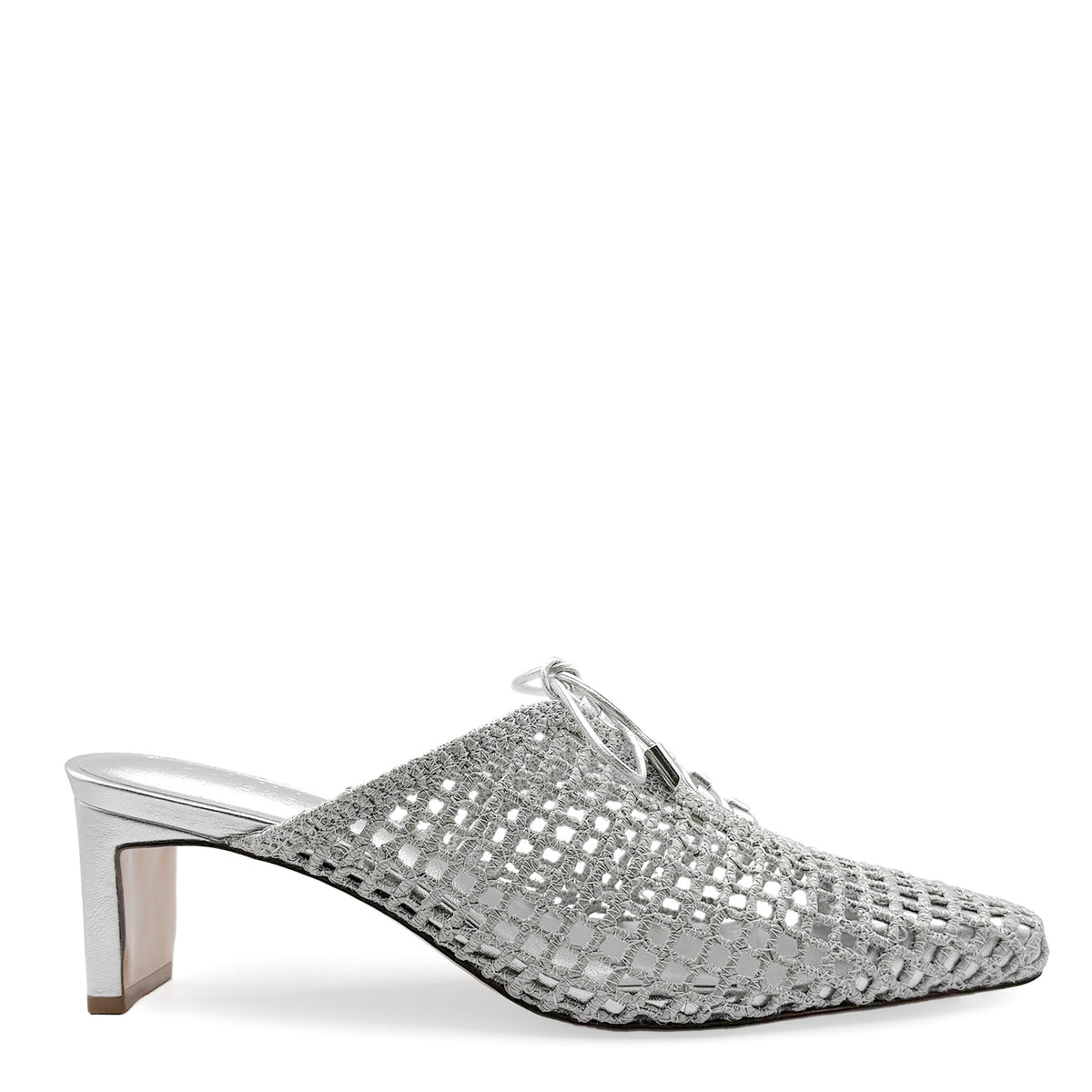 Lina Raffia Low Heel Mule Slide – DANIELLA SHEVEL