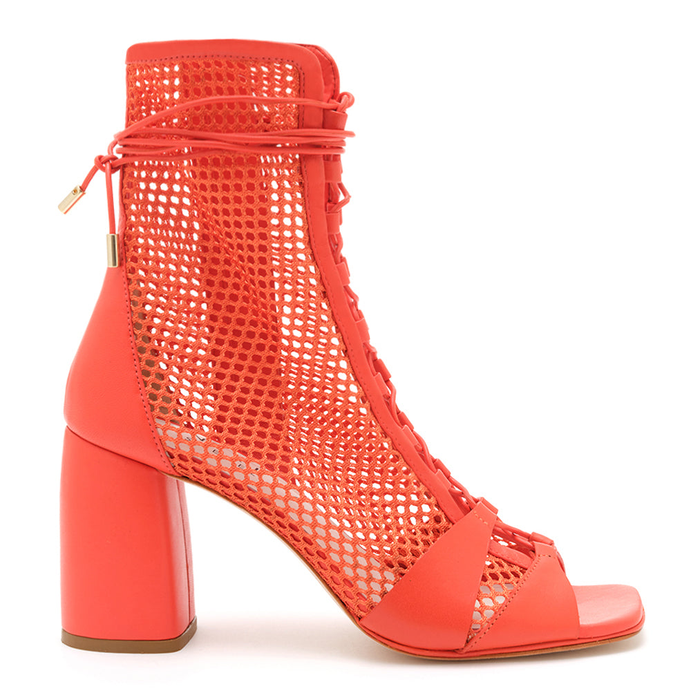 Romi Mesh Heel Boot With Open Toe – DANIELLA SHEVEL